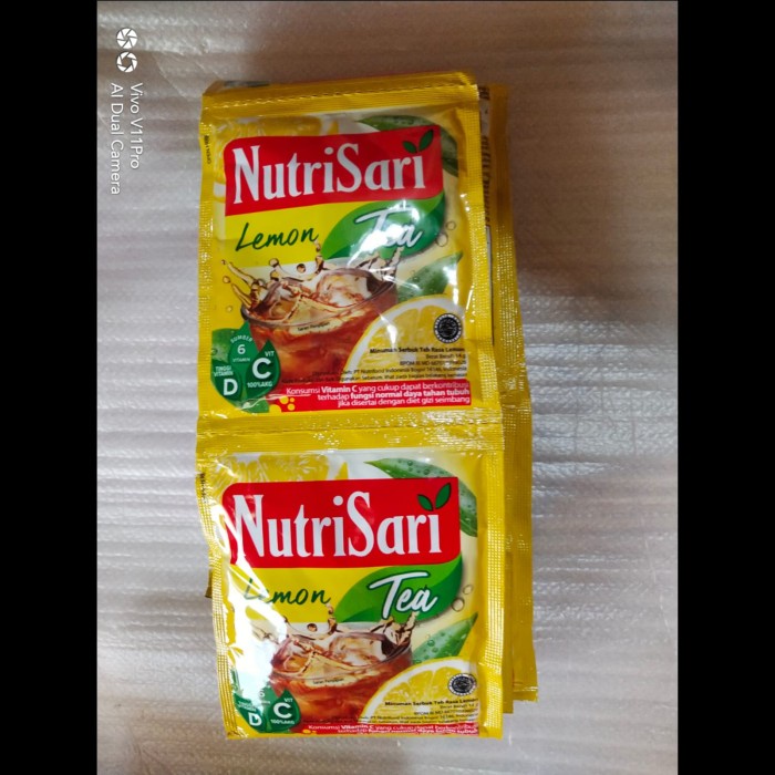 Jual Nutrisari Sachet Rasa Lemon Tea 1 Renceng isi 10 Sachet | Shopee ...