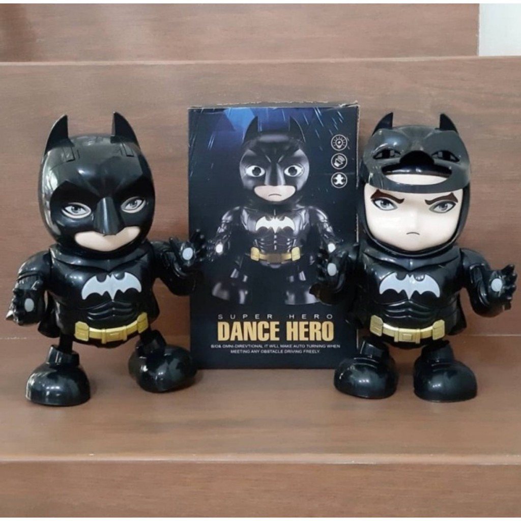 Jual MAINAN ROBOT BATMAN JOGED BAT MAN DANCE HERO DANCING HERO ROBOT ...