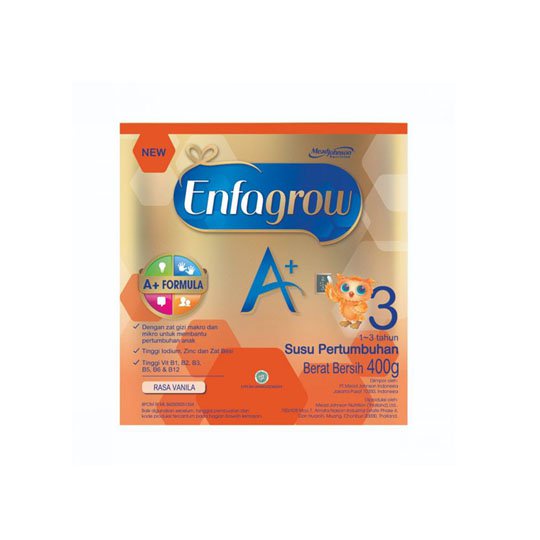 Jual SUSU FORMULA ANAK 1-3 TAHUN | ENFAGROW A+T3 DHA & ARA VANILLA ...