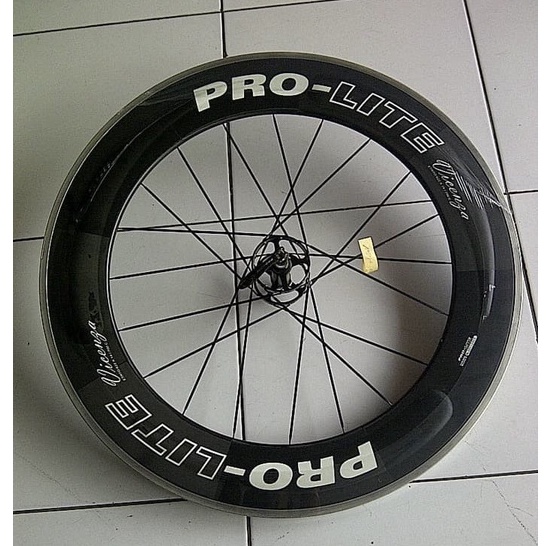 Jual PROLITE WHEELSET Clincher-MTB ARAGON Black | FRONT | Hub Carbon ...