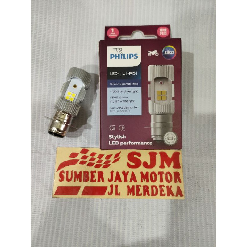 Jual Bohlam LED H6 Philips 5M . bohlam LED Philips original bebek dan ...