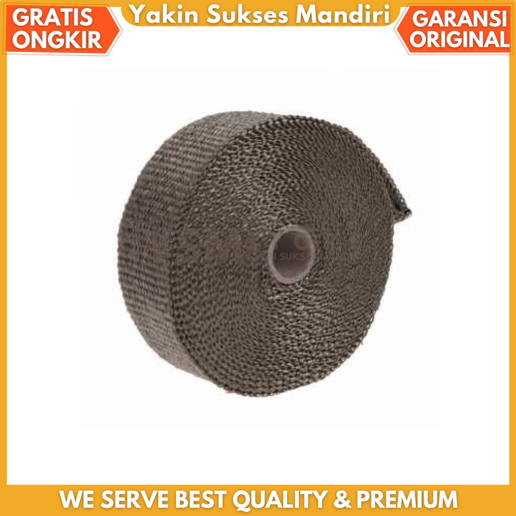 Jual Lakban Peredam Panas Knalpot Isolasi Redam Panas Exhaust Wrap ...