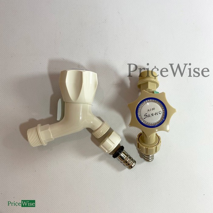 Jual Keran Plastik 3/4 Mahkota Taman Jumbo New Sanho / Keran Air ...