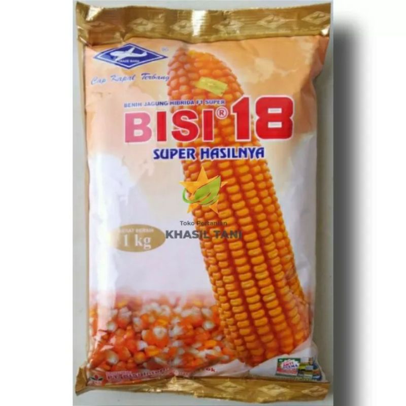 Jual Benih Jagung BISI 18 Super Hibrida Berat Bersih 1 kg | Shopee ...