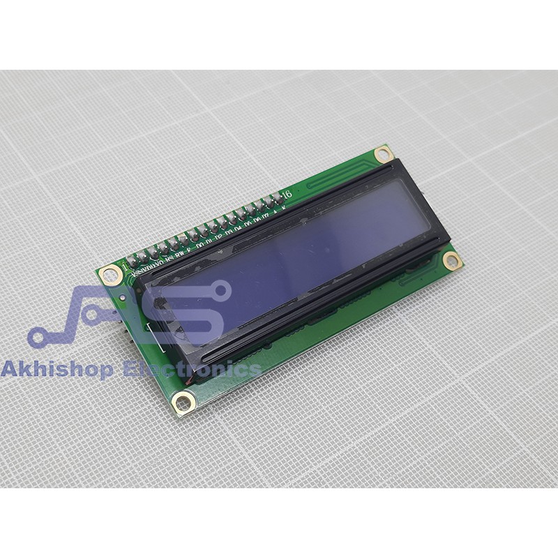 Jual LCD 16x2 Blue Backlight with I2C Module | Shopee Indonesia