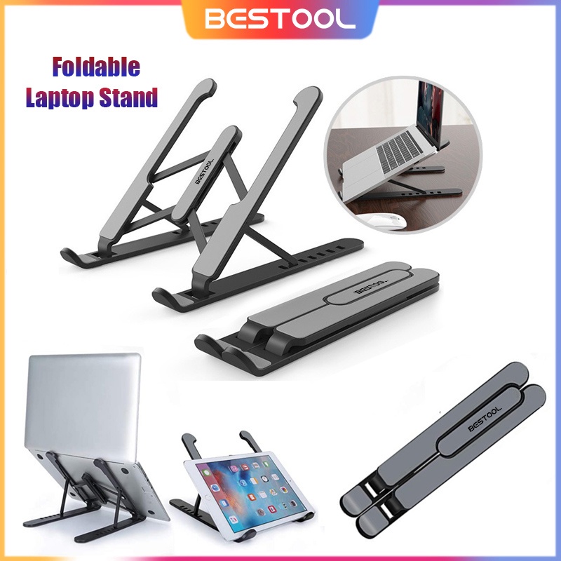 Jual BESTOOL Dudukan Laptop Foldable Laptop Stand Tablet Stand Holder ...