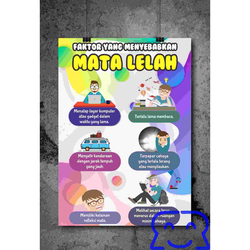 Jual 13 macam poster kesehatan MATA ukuran A3+ 260 gram | Shopee Indonesia