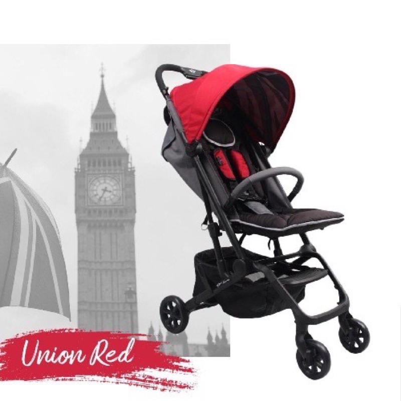 Jual Easywalker XS Mini Buggy Stroller Merah Preloved | Shopee Indonesia