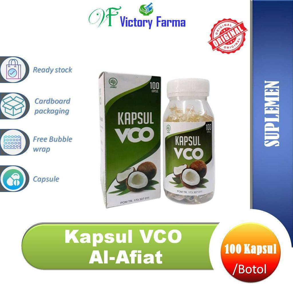Jual Kapsul VCO Al Afiat Botol @ 100 Kapsul/ memelihara kesehatan ...