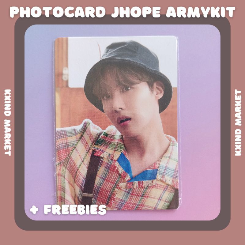 Jual Photocard Jhope BTS Army Kit Official / PC jhope / armykit BTS ...