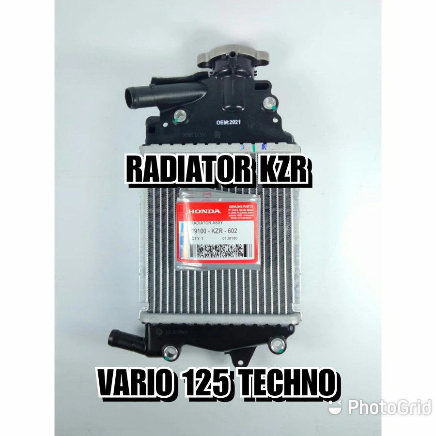 Jual Radiator VARIO 125 TECHNO VARIO 150 HONDA assy coolant set ...