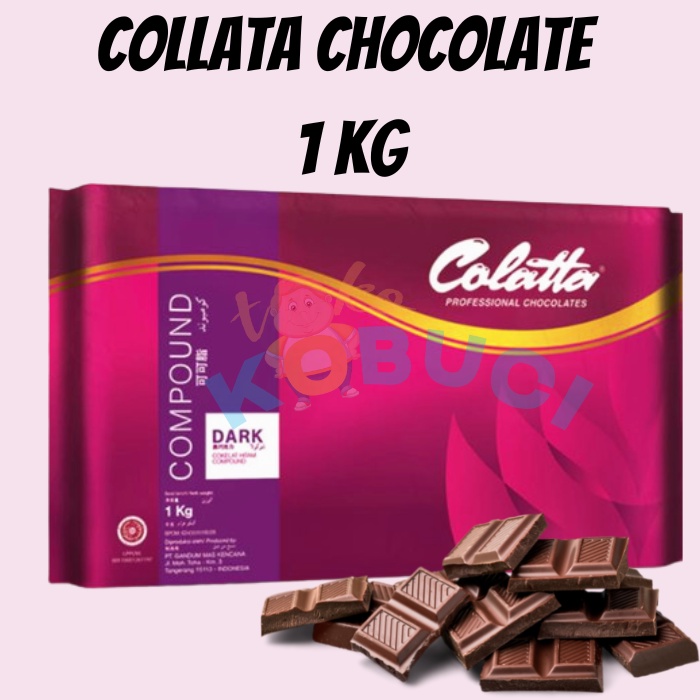 Jual Collata Compound Dark Cokelat 1 kg Coklat | Shopee Indonesia