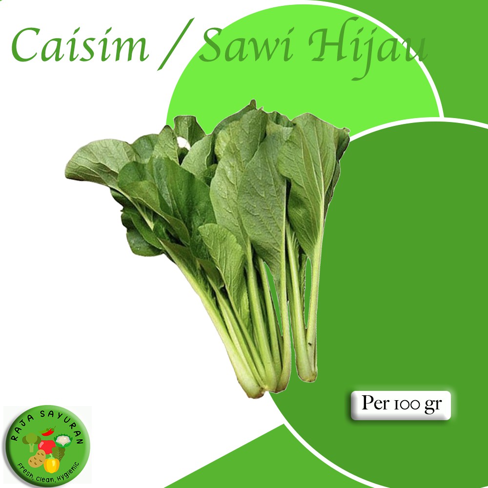 Jual SAYURAN SEGAR CAISIM FRESH / SAWI HIJAU MURAH - RAJA SAYURAN ...