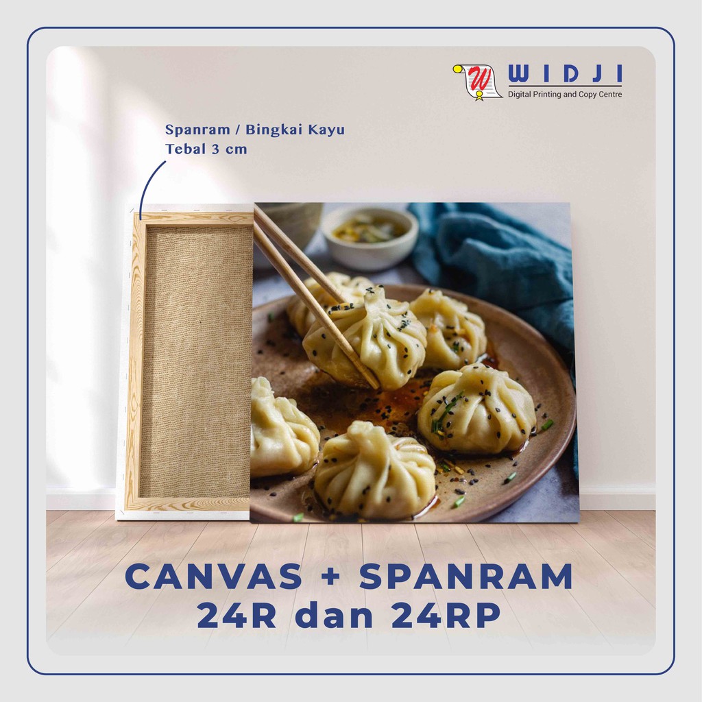 Jual Paket 24R/24RP Spanram + Canvas Print / Cetak Foto / Poster Ukuran ...
