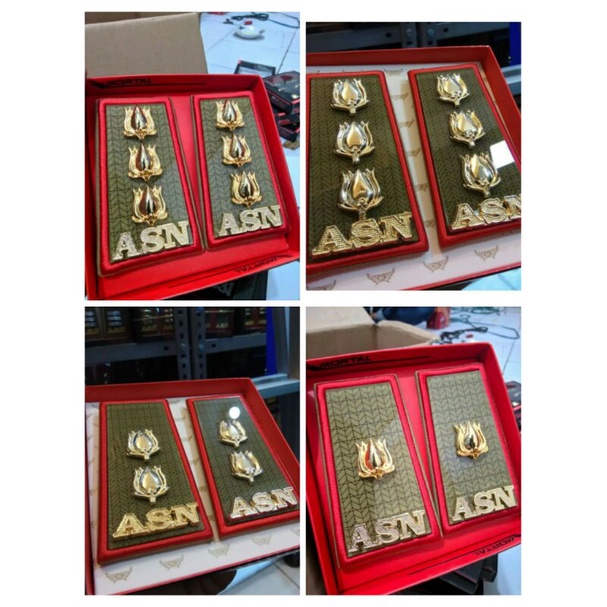 Jual pangkat ASN PDH gol 3D 4A 4B | Shopee Indonesia