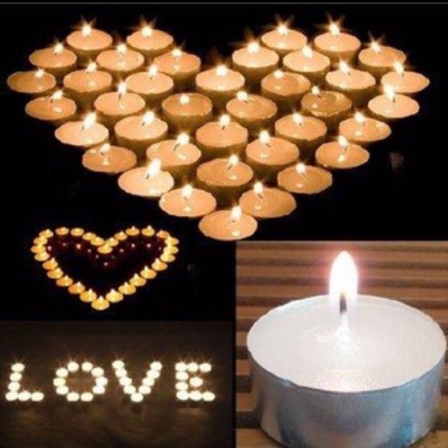Jual Lilin tealight / candle light candle / lilin candlelight ( ecer ...