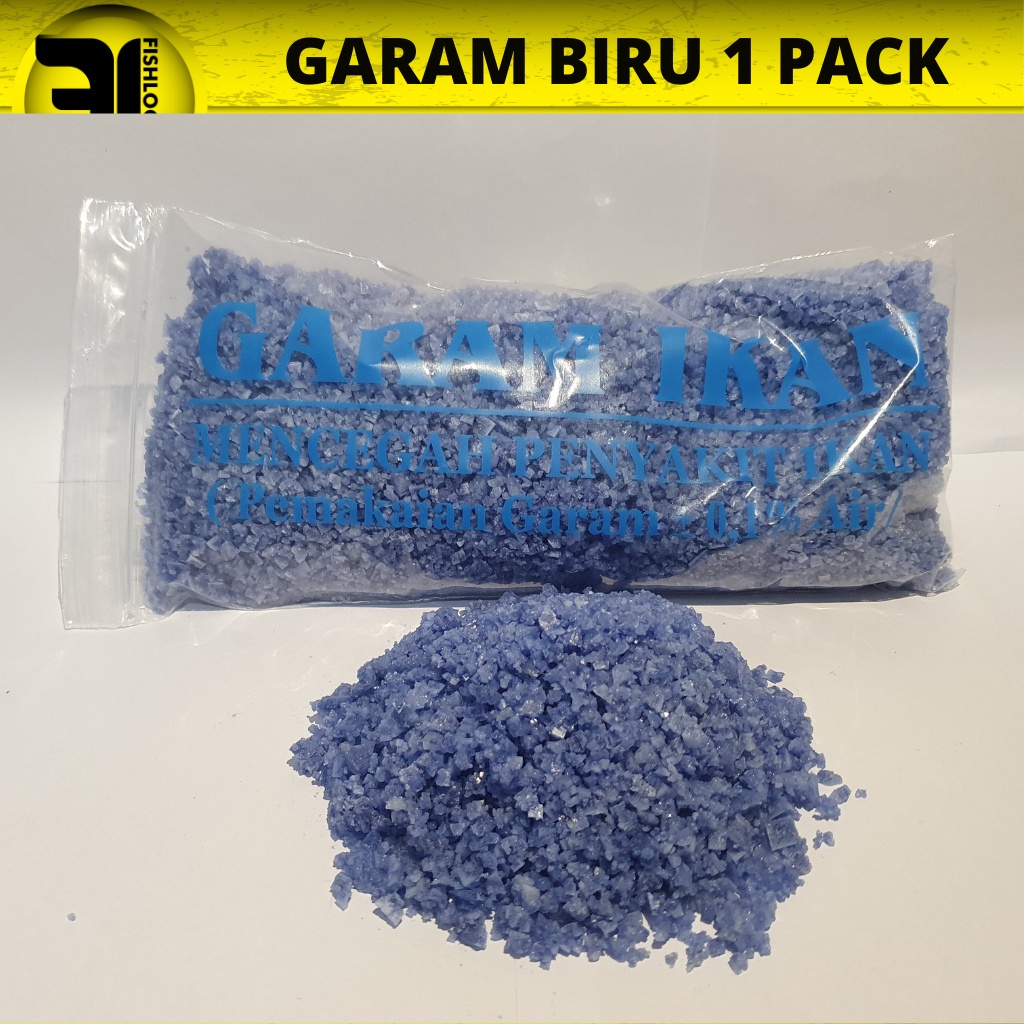 Jual GARAM GAREM IKAN BIRU / BLUE SALT 500 GR AQUARIUM KOLAM AQUASCAPE ...