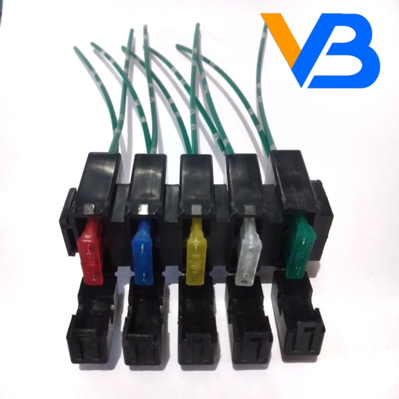 Jual [Rumah Sekring Motor + Sekring] Rumah Sikring Motor Kabel Bintik ...