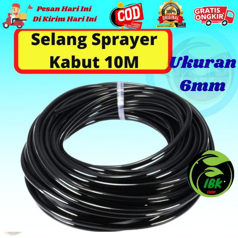 Jual Selang Sprayer Ukuran 6 mm Selang Sprayer Harga Per 10 meter ...