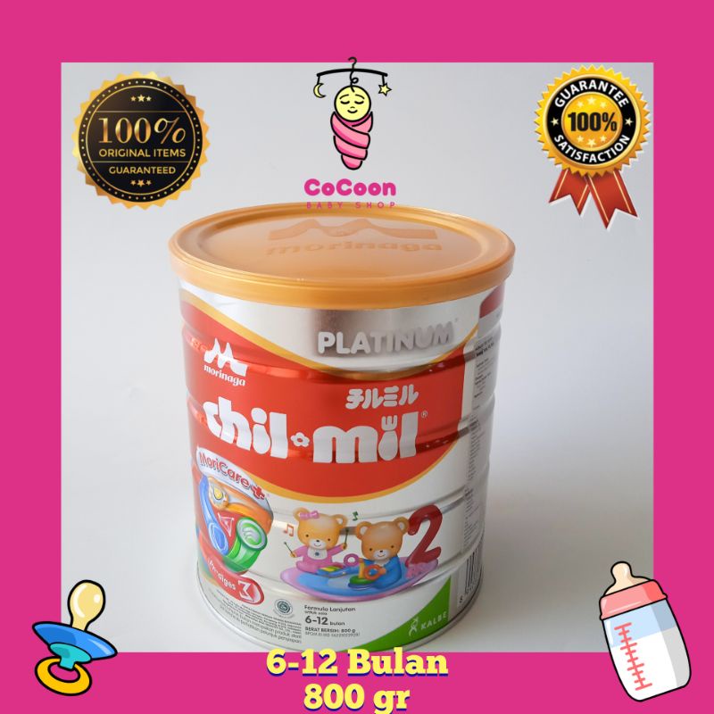 Jual Susu Formula Bayi Morinaga Chil Mil Platinum 6-12 Bulan 800g | Shopee Indonesia