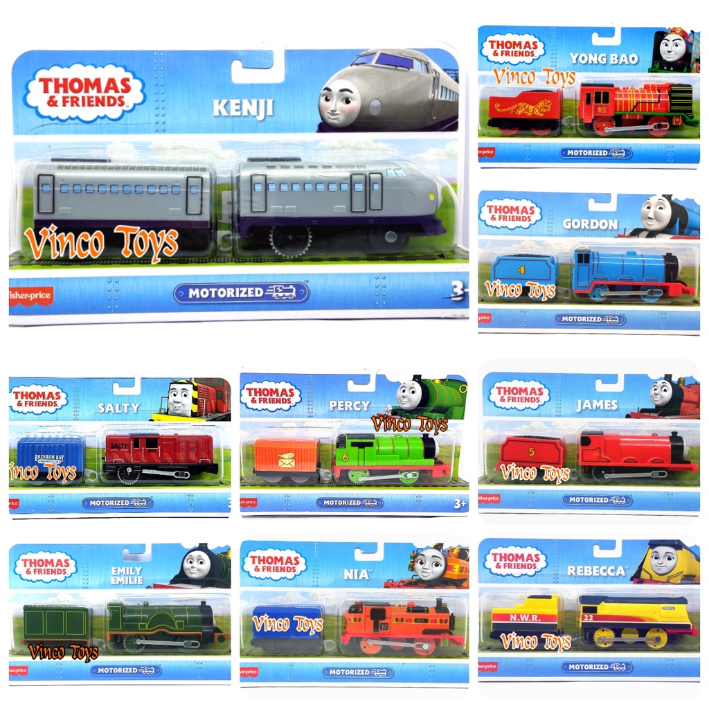 Jual Thomas and Friends Motorized EDISI BARU james gordon Emily rebecca Nia Kenji Yong Bao Hiro ...