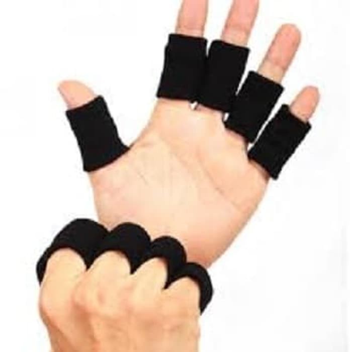 Jual TERMURAH Finger Support Pelindung Jari Tangan Kiper Voli futsal ...