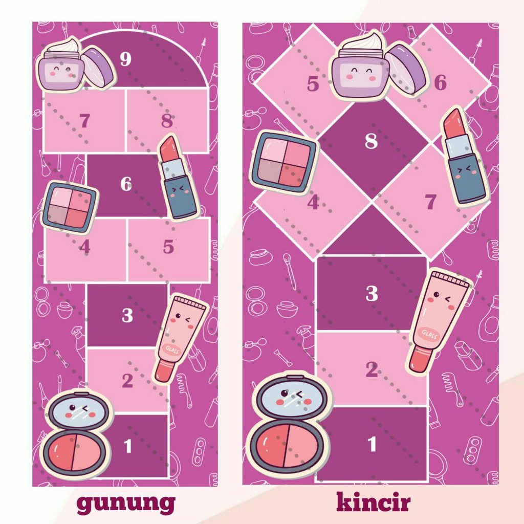 Jual PERMAINAN TRADISIONAL ENGKLEK GUNUNG DAN KINCIR TEMA MAKE UP ...