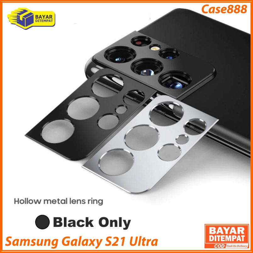 Jual Pelindung Kamera Frame Metal Samsung Galaxy S21 Ultra Tempered ...