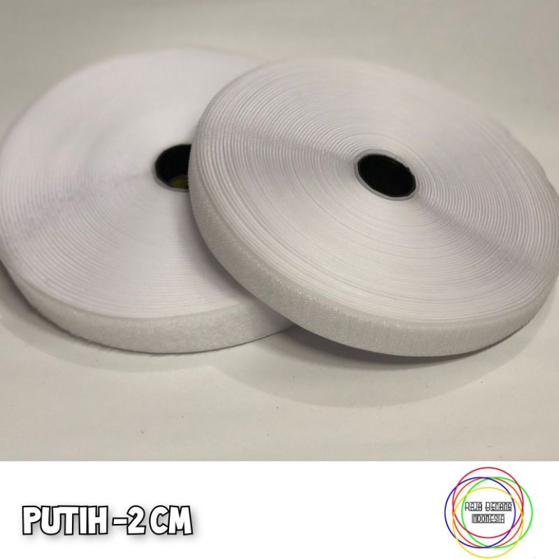 Jual Velcro Set / Perekat Hitam dan Putih ( halus - kasar )-meteran ...