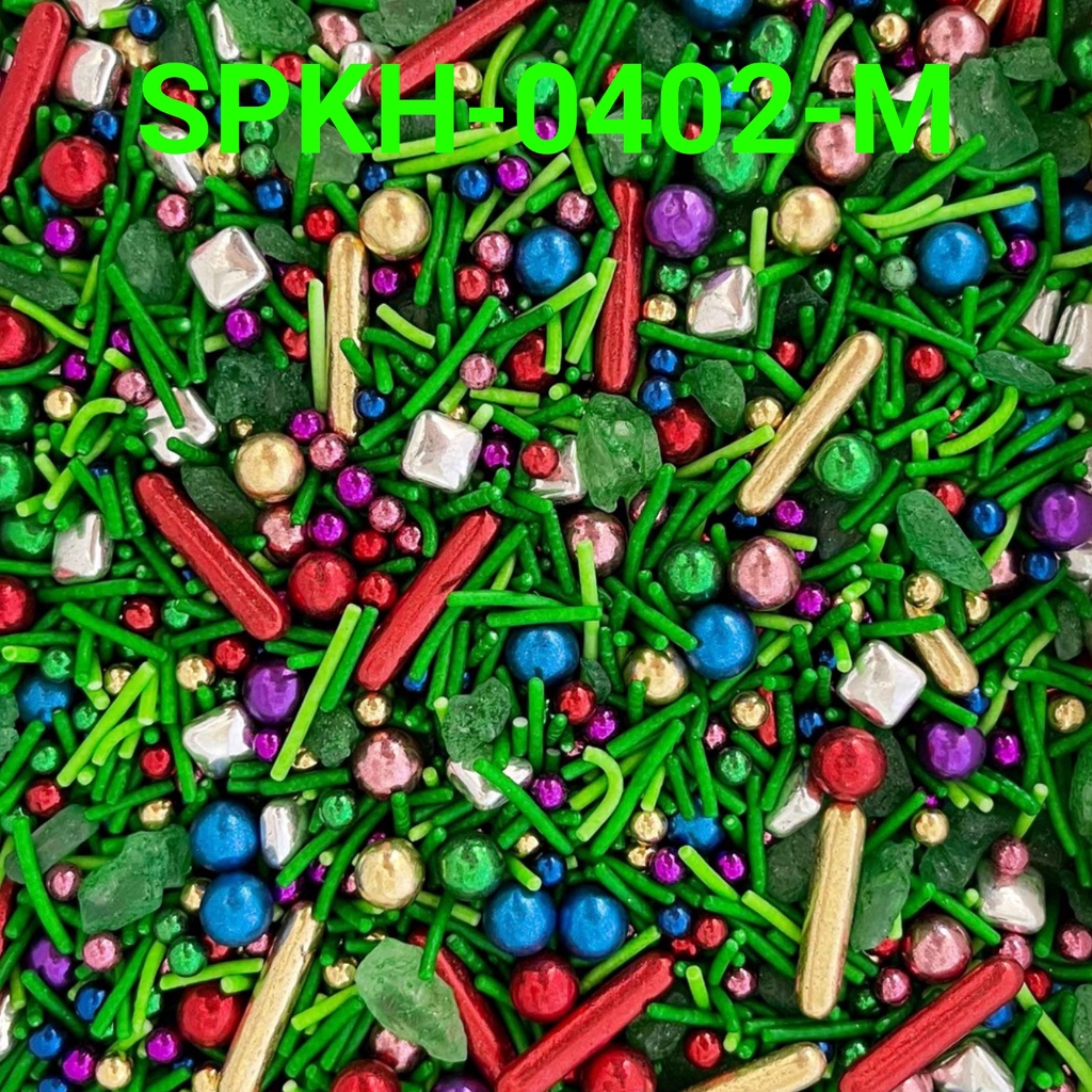 Jual GR-SPKH-0402 Trimit springkel sprinkles 500gr mutiara pastel ungu ...