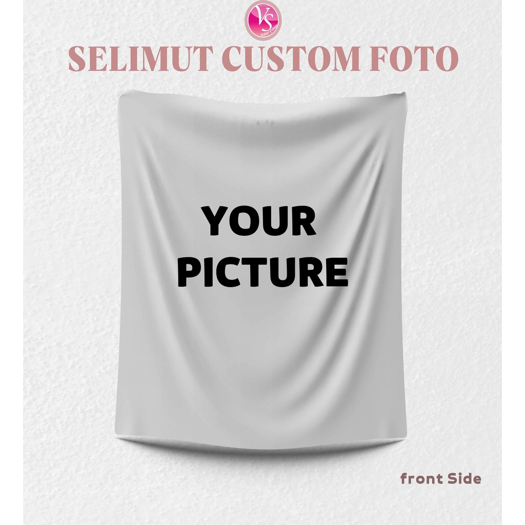 Jual BISA REQUEST FOTO!! Selimut Uk 70x100 Bebas Request Foto/ Selimut ...