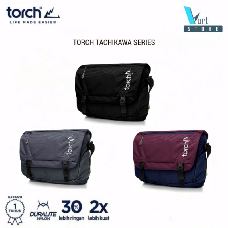 Jual TORCH TAS SELEMPANG TACHIKAWA ORIGINAL | Shopee Indonesia