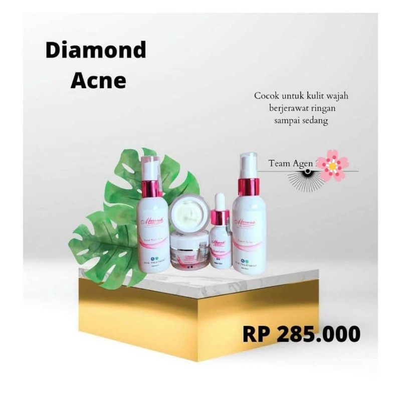 Jual MARWAH DIAMOND ACNE+SERUM(BARU ) | Shopee Indonesia
