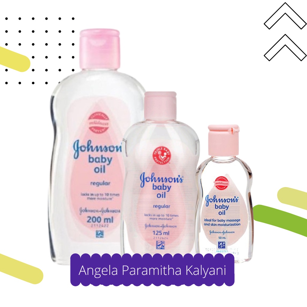 Jual Johnson's Oil 200ml/125ml/50mL baby oil johnson's | Shopee Indonesia