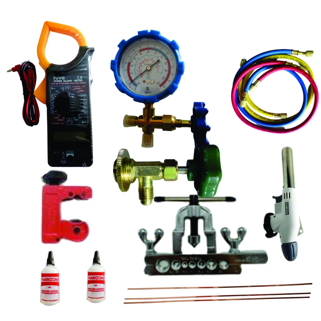 Jual paket lengkap alat service kulkas dan AC | Shopee Indonesia