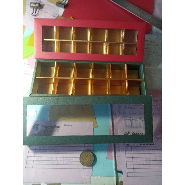 Jual SAGARA box sekat 12 ( 4 cm persekat dan tinggi box 3 cm ) | Shopee ...