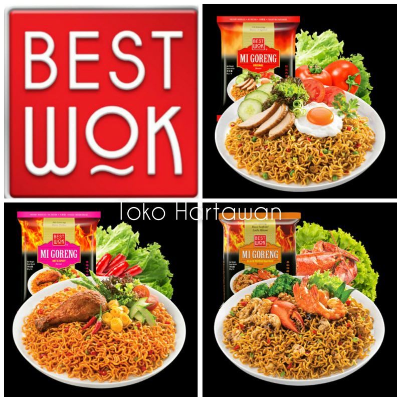 Jual Best Wok Mie Goreng 3 varian rasa ( original,spicy ...