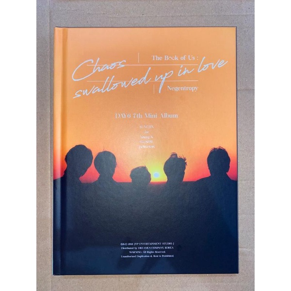 Jual Day6 Album The Book Of Us Part Negentropy +Poster | Shopee Indonesia
