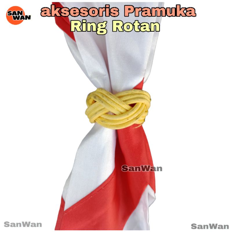 Jual Ring Kacu Rotan Aksesoris Pramuka | Shopee Indonesia