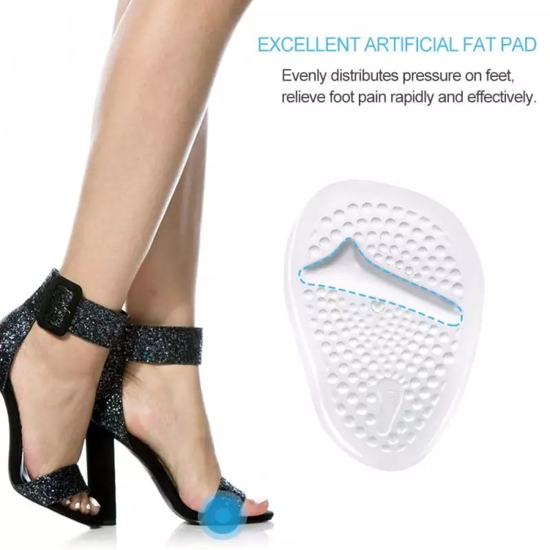 Jual 1 Pasang Insole Gel Depan High Heels / Sol Sepatu Gel Silikon ...