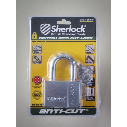 Jual GEMBOK SHERLOCK ANTI CUT/ANTI CAIRAN (BERBAGAI UKURAN) | Shopee ...