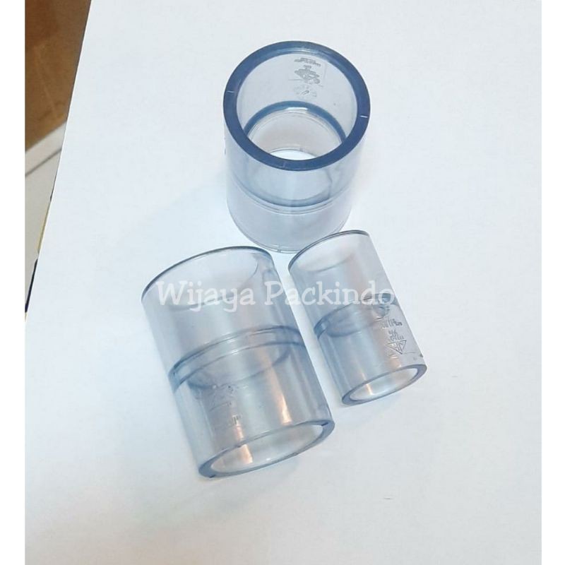 Jual Socket PVC Bening Transparan 3/4" inch / Sock PVC Clear | Shopee ...