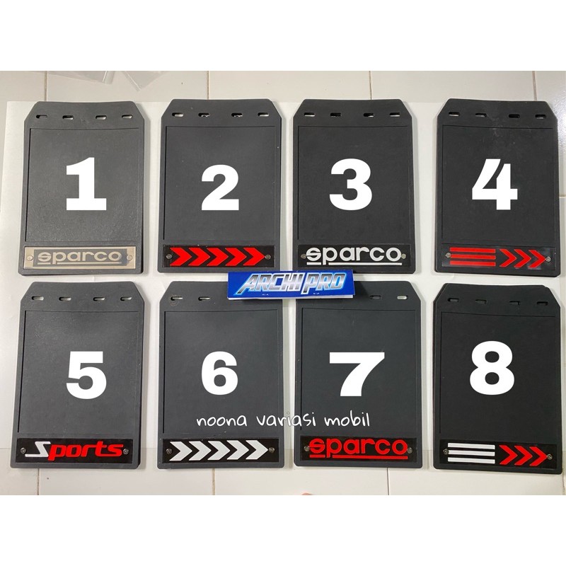 Jual archipro karpet penahan lumpur kepet roda ban racing variasi ...