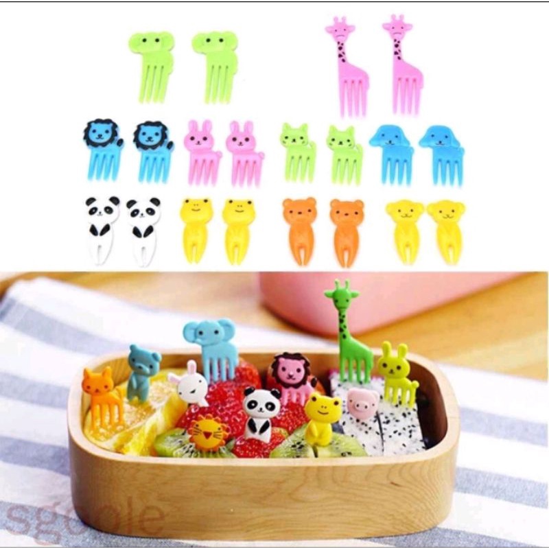 Jual tooth pick bento//garpu bento anak//tusuk bento ornamen | Shopee ...