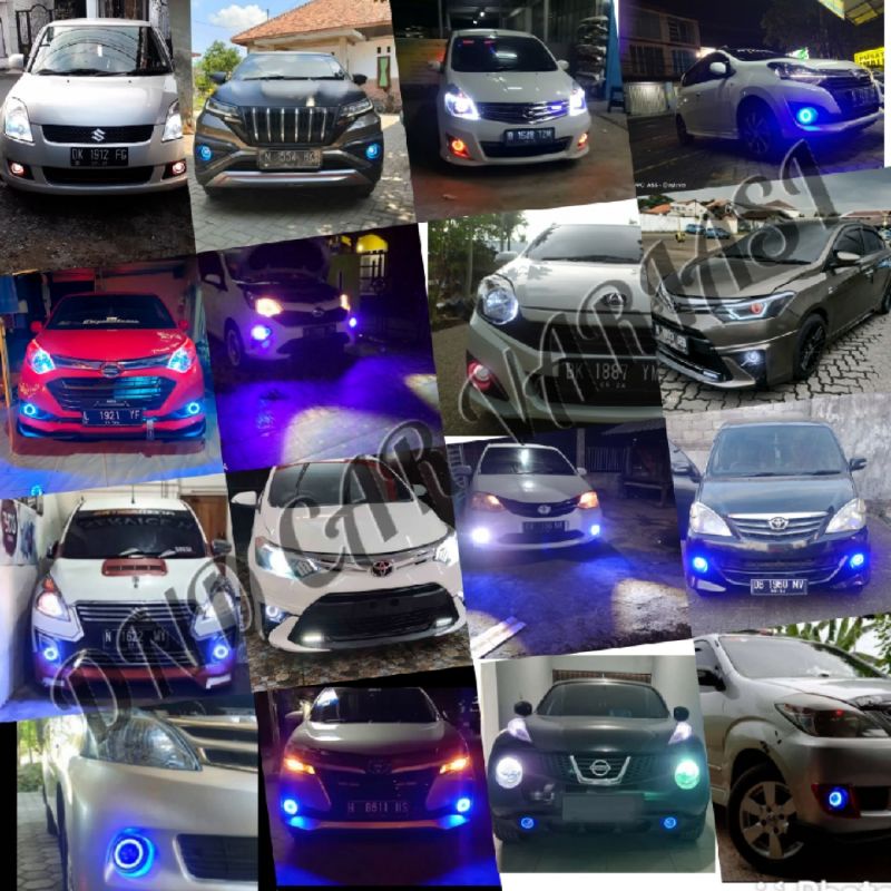 Jual SEPASANG FOGLAMP PROYEKTOR AKSESORIS VARIASI MOBIL | Shopee Indonesia