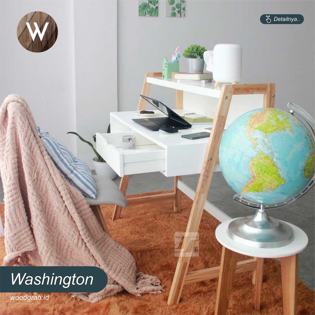 Jual MEJA MINIMALIS KAYU WASHINGTON - Minimalis Elegan Kontemporer ...