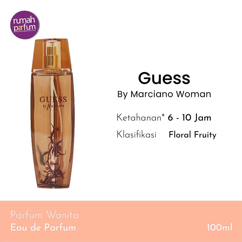 Jual Parfum Wanita Guess By Marciano Woman (100 mL) Perfume Cewek Tahan ...