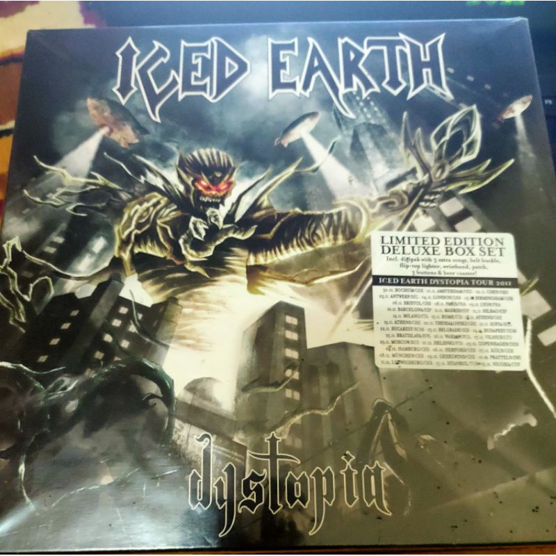 Jual ICED EARTH box set - Dystopia Limited edition deluxe | Shopee ...