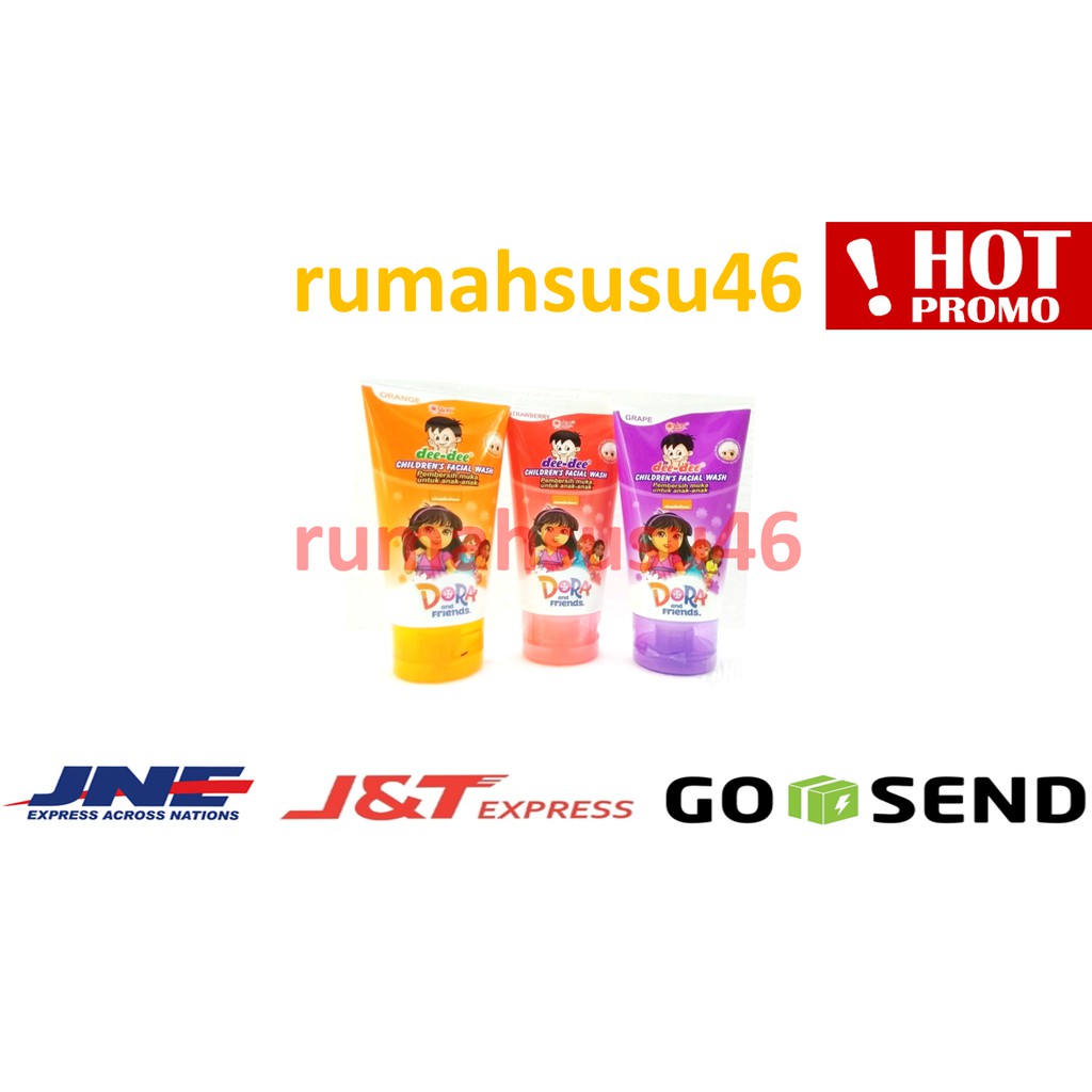 Jual Dee Dee Children's Facial Wash Dora and Friends 50g | Shopee Indonesia