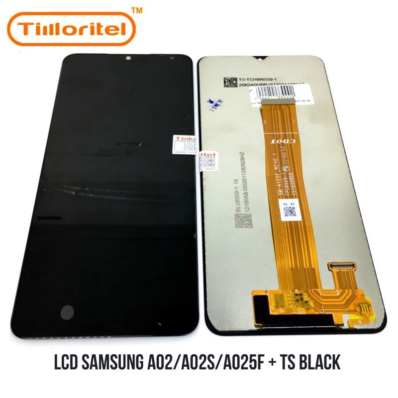 Jual LCD TS SAMSUNG A022/A125/A127/A326/M02/M12 BLACK | Shopee Indonesia